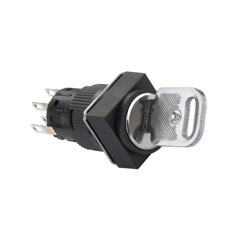 国产XB6ECG塑料一体式方形钥匙开关 工控猫