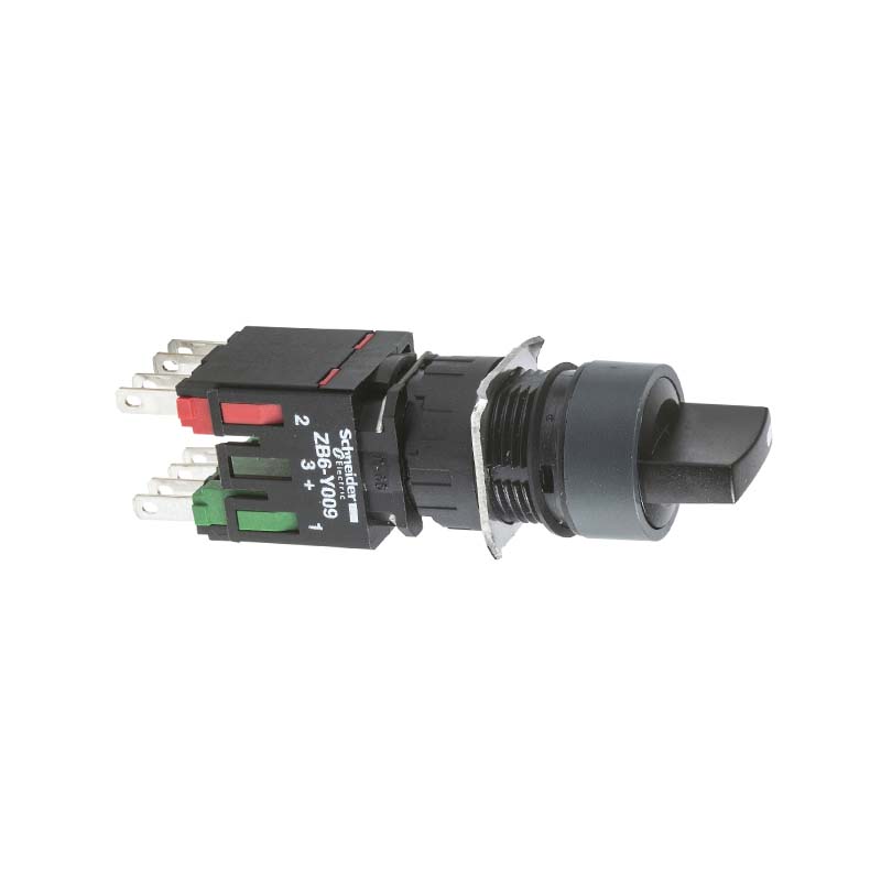 进口XB6AD塑料圆形选择开关 工控猫