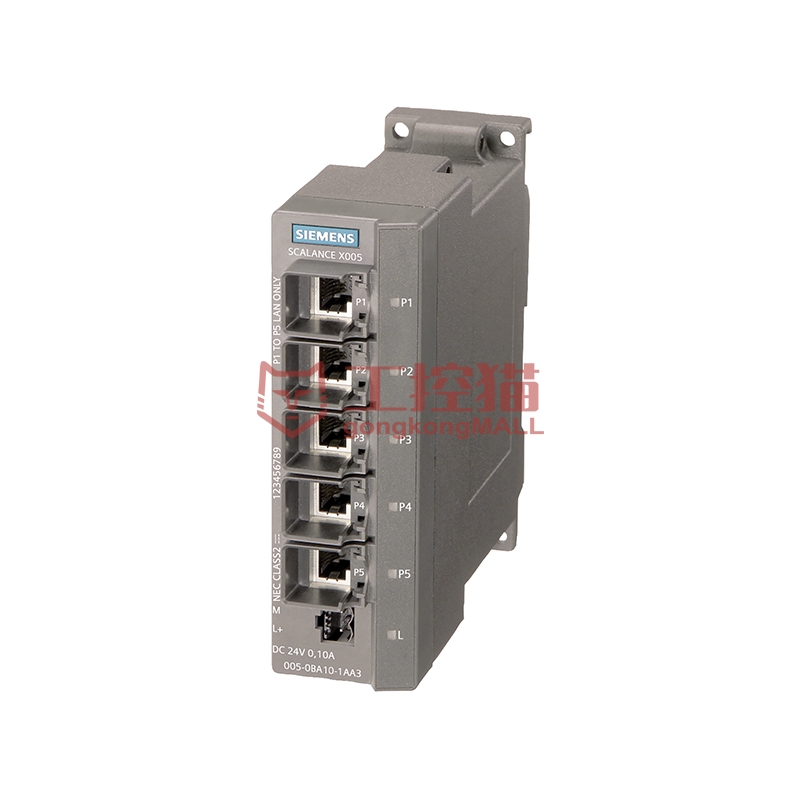 SCALANCE XB005 非网管型交换机-工控猫