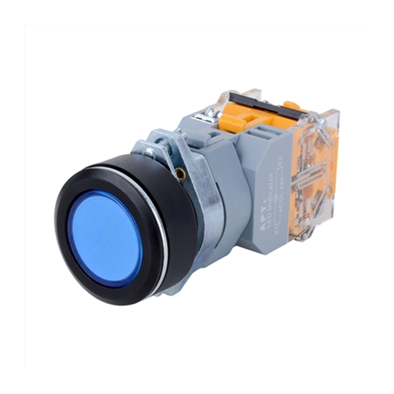 LA39-C 平头带灯按钮-工控猫