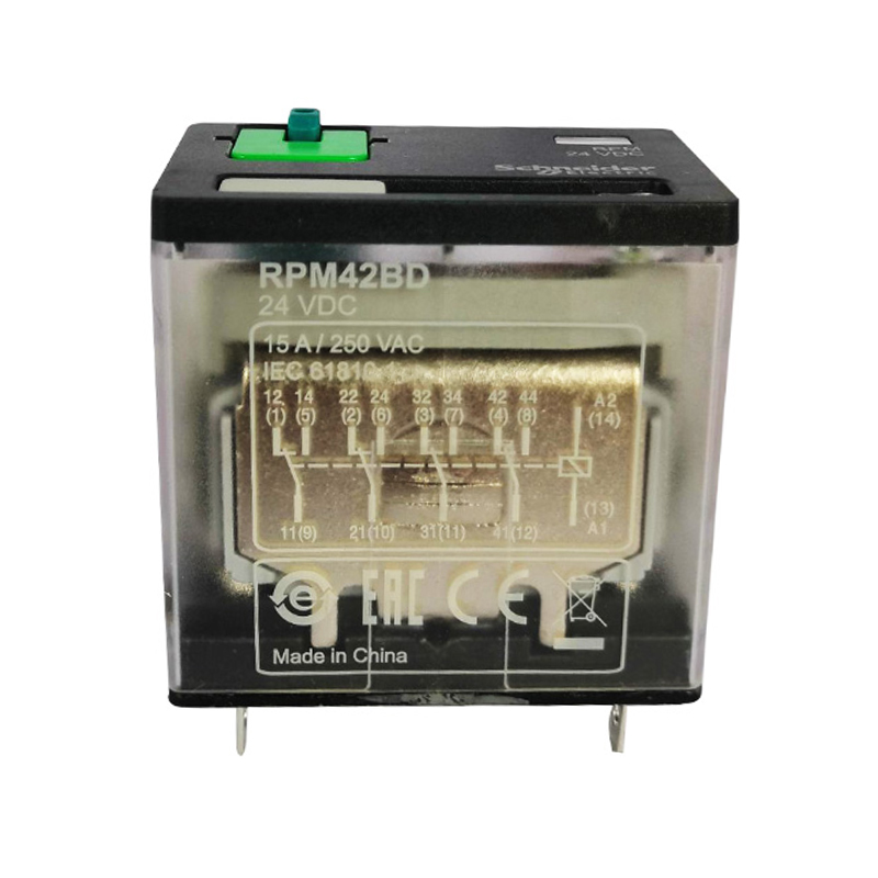 RPM功率型中间继电器-带LED-工控猫