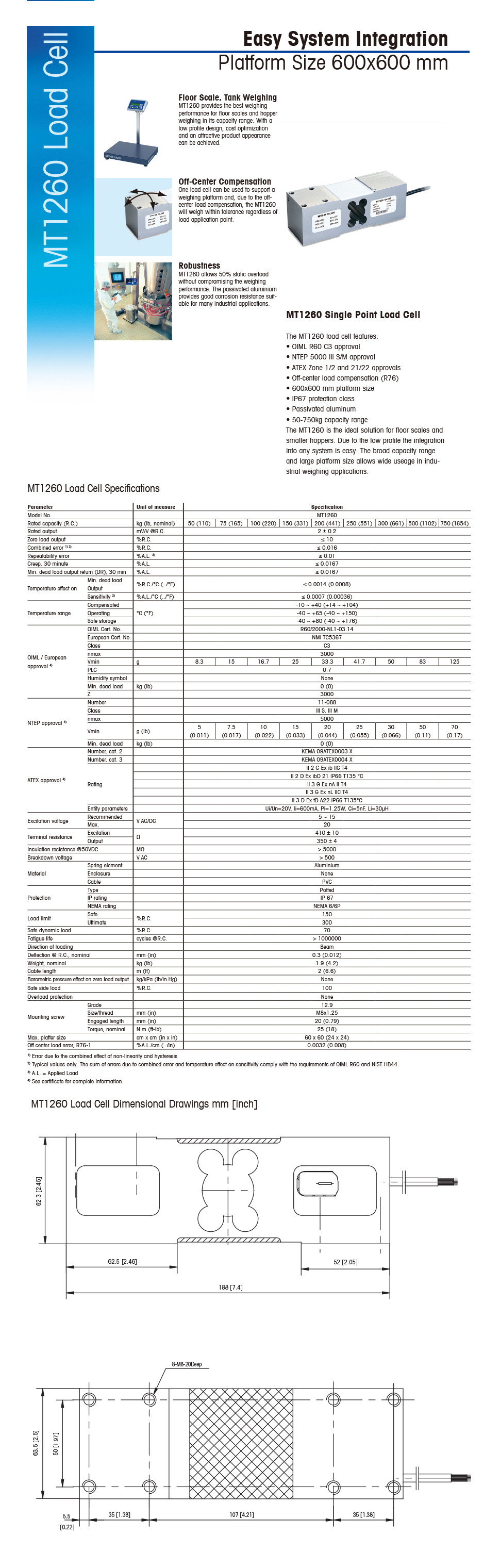 MT1260 称重传感器-工控猫