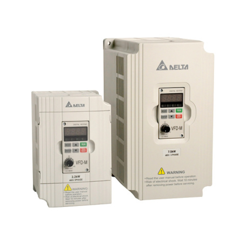 VFD-M系列 0.75kW小型泛用无感测向量变频器-工控猫