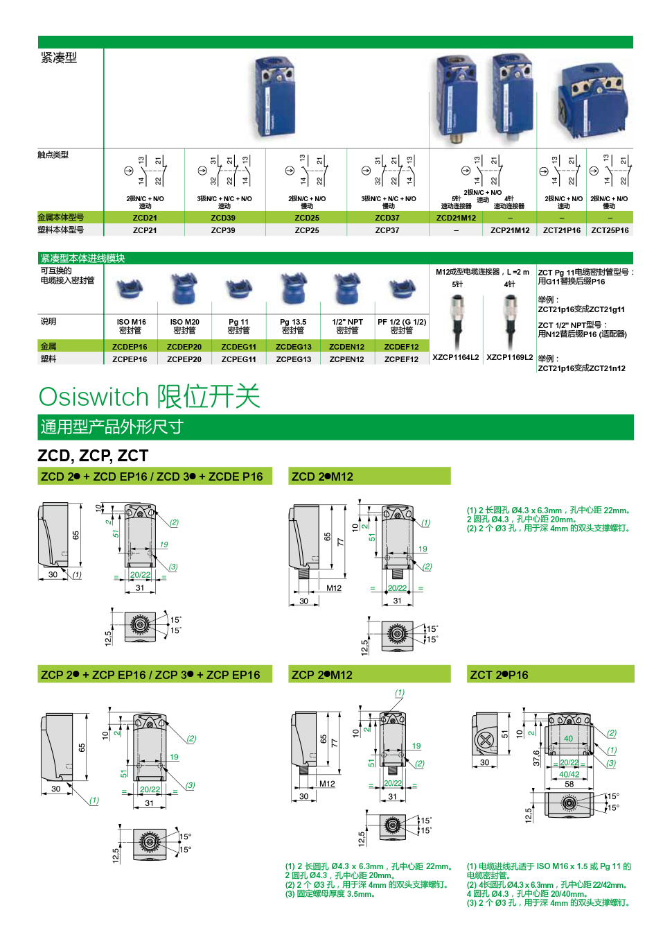 OsiSense XC 限位开关-工控猫