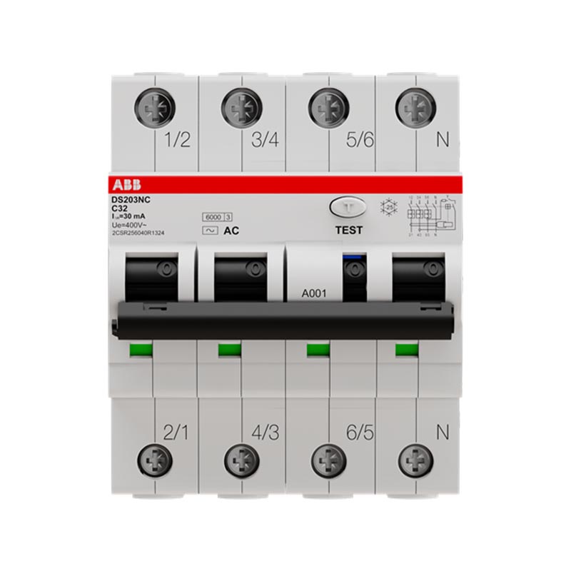 DS203NC 带过流保护的剩余电流断路器-工控猫